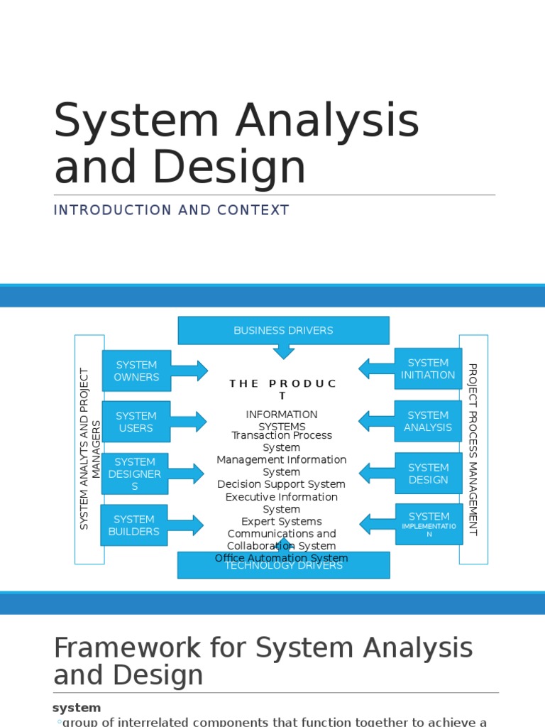 SAD Chapter 1 | PDF | Information System | Business Process