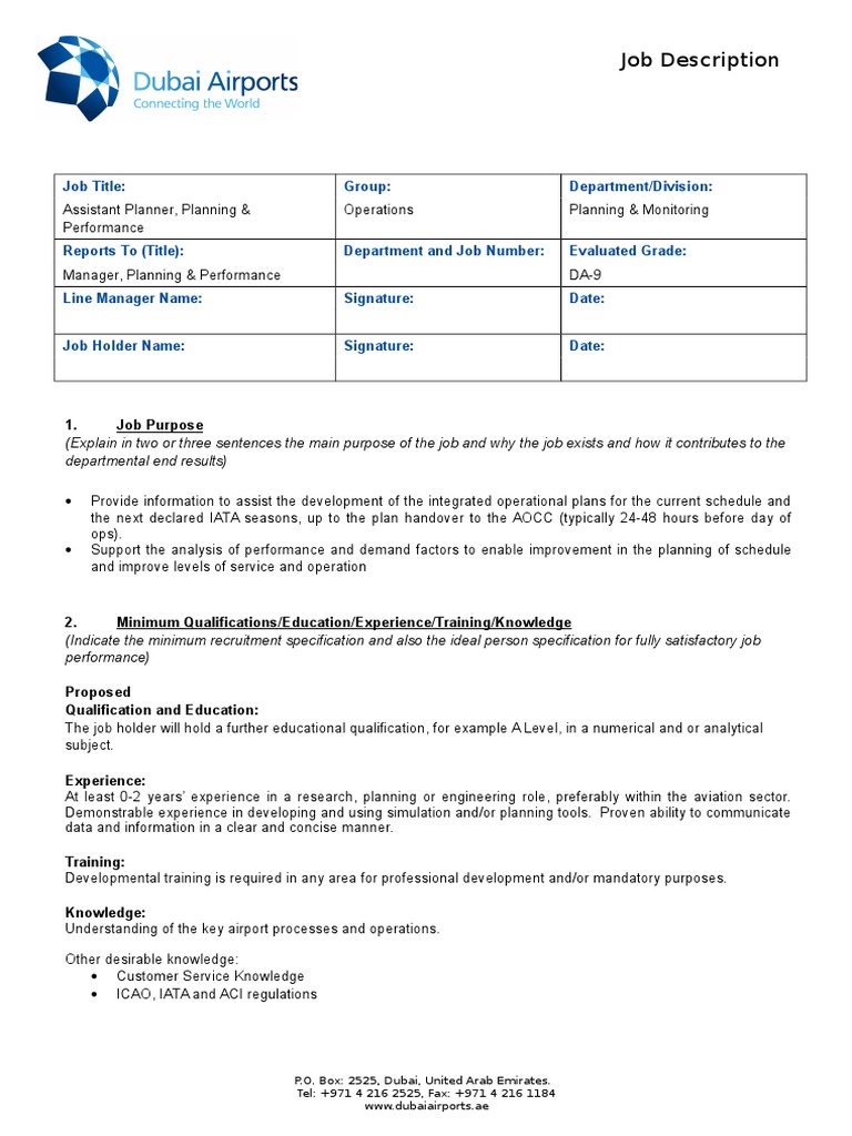 Assistant Planner - Admin Support. | PDF | Simulation | Employment
