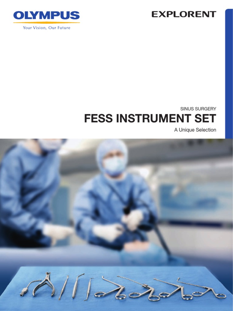 FESS Instrument Set Brochure W7053245 | Human Head And Neck