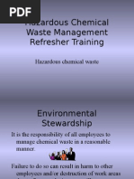 SW409 Waste Handling Procedure | PDF | Waste | Water