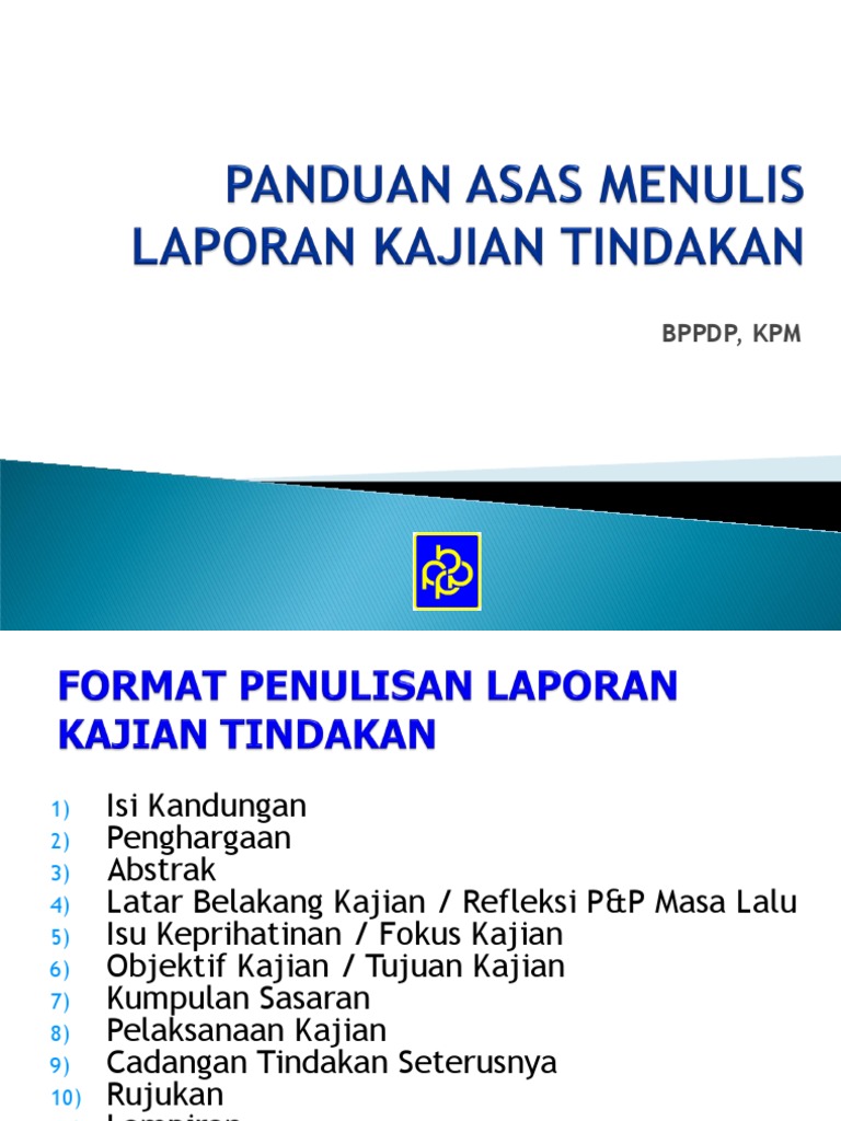 Panduan Asas Menulis Laporan Kajian - 1 | PDF