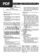 RA.9165 Summary | PDF | Fine (Penalty) | Crime & Violence