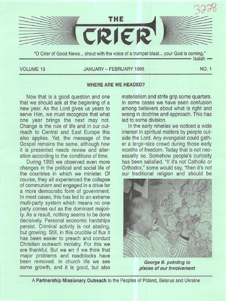 Bajenski George Vera 1996 Poland | PDF | Evangelism | Jesus