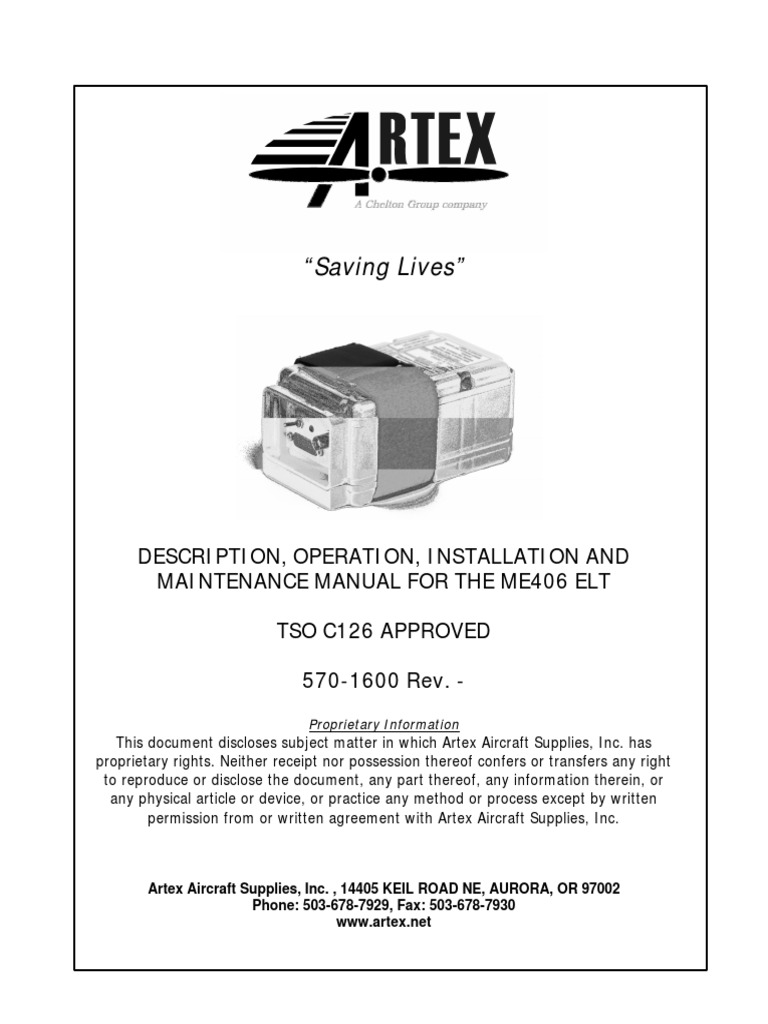 Manual ELT ME406 | PDF | Coaxial Cable | Electrical Connector