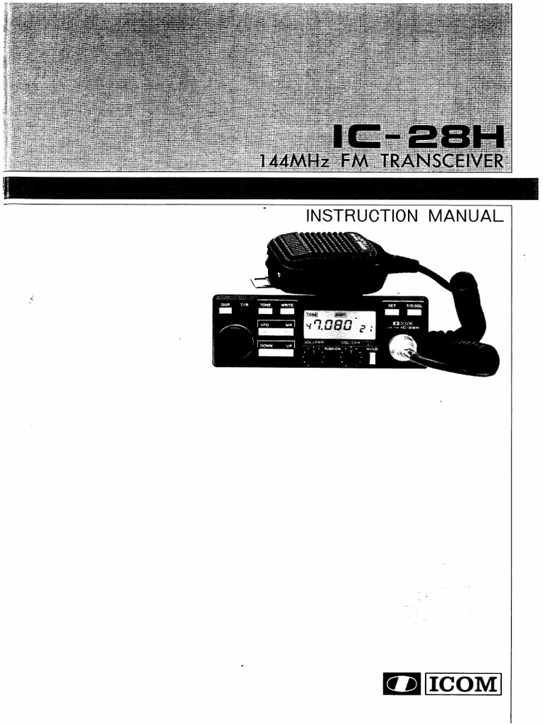Ic 28H | PDF