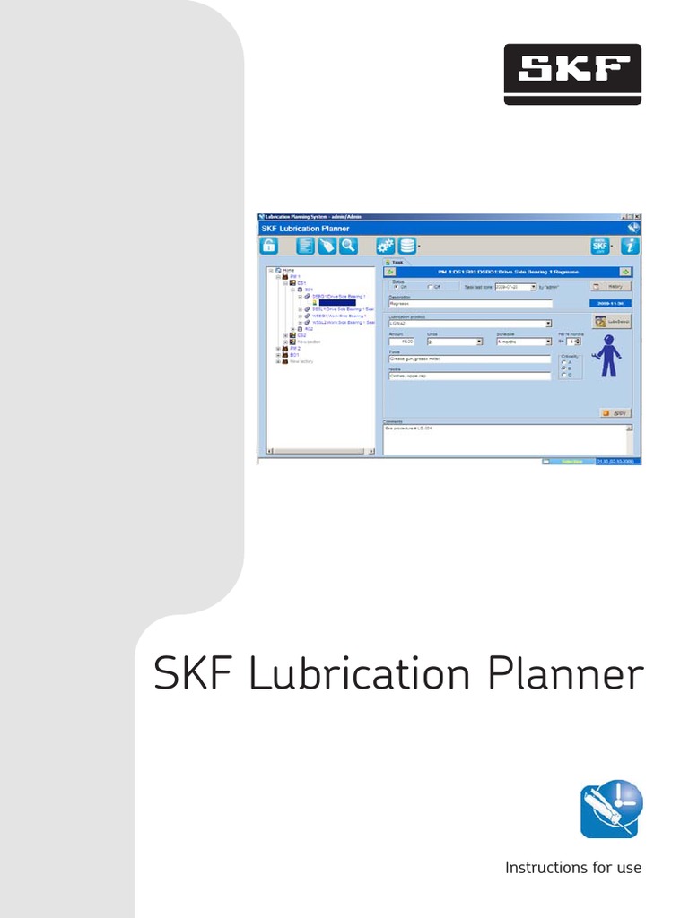 SKF Lubrication Planner Instructions For Use | PDF | Computers