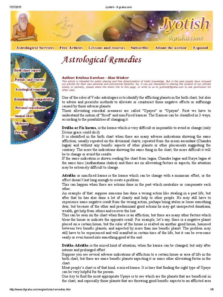 Jyotish - 9 graha | Yoga | Hindu Astrology