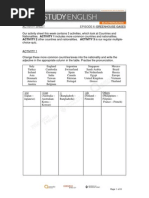 Country Adjectives & Demonyms Guide | PDF | Grammatical Gender | Plural