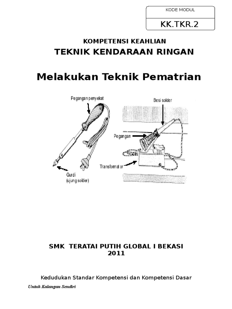 Solder Pematrian | PDF | Teknologi & Rekayasa