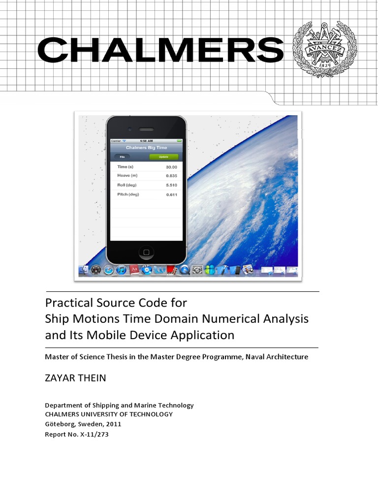 Practical Source Code For Ship Motions Time Domain Numerical Analysis ... Practical Source Code For Ship Motions Time Domain Numerical Analysis ...