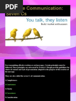7C's of Communication Presentation | PDF | Communication | Human ...