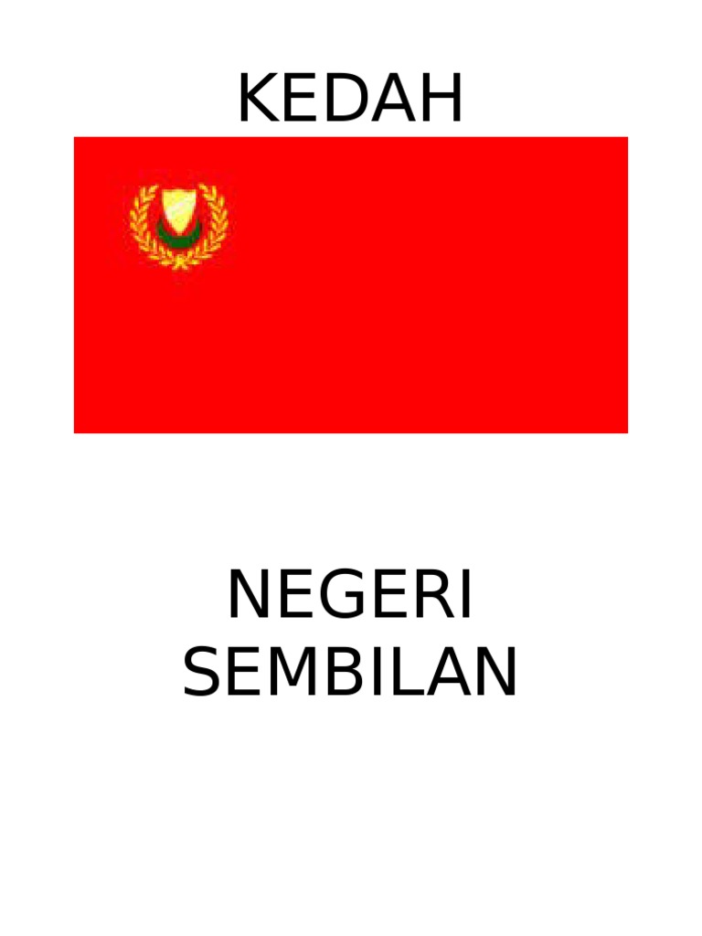 Bendera Negeri-Negeri Di Malaysia | PDF