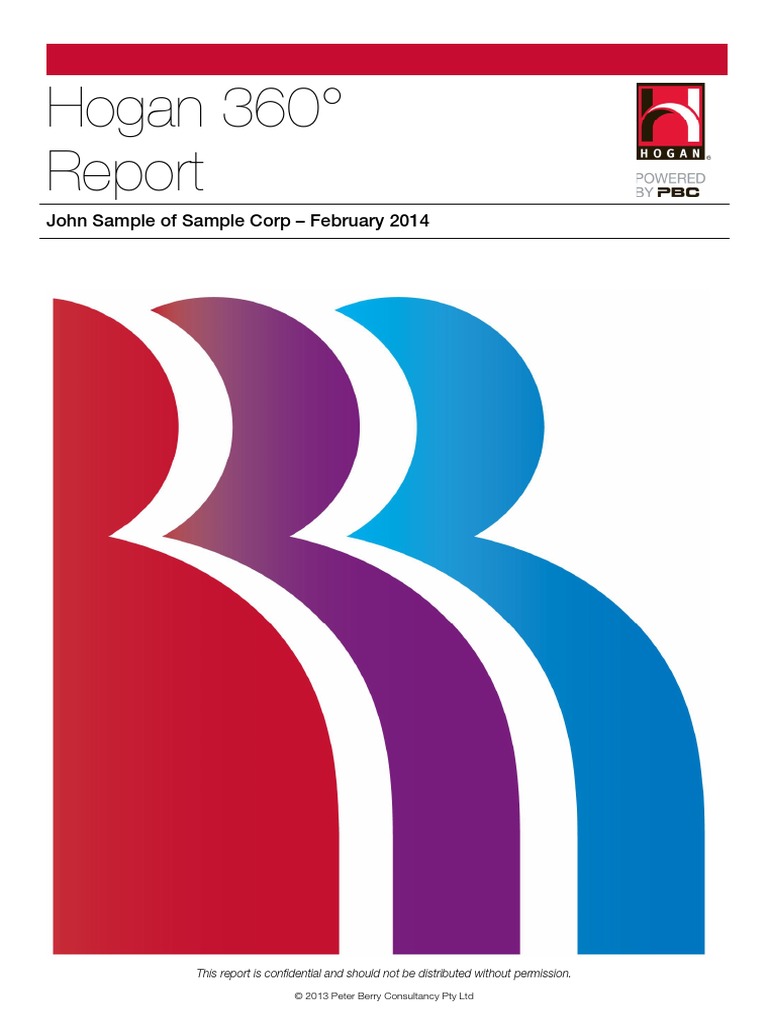 Hogan 360 - John Sample English | PDF | Emotional Intelligence ...