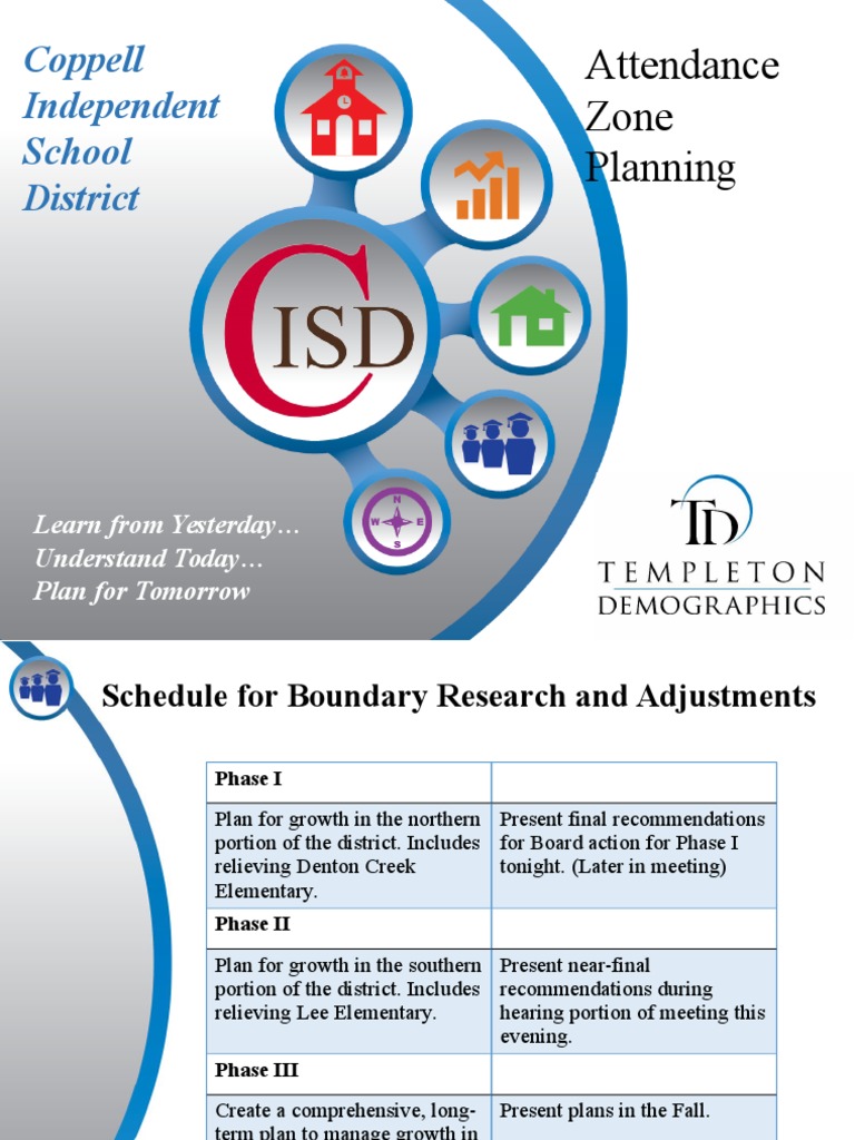 Coppell ISD Attendance Zone Plan 2024-25 | PDF | Schools | Business