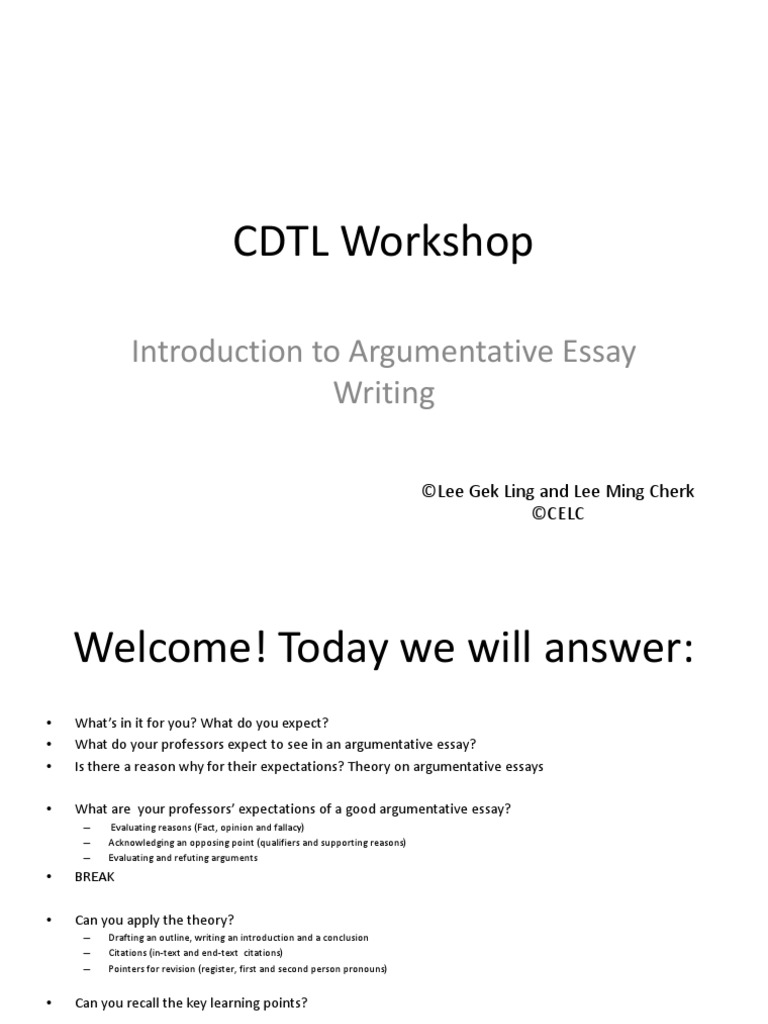Introduction To Essay Writing | PDF | Essays | Rhetoric