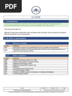 List of Q Codes in Aviation | PDF | Instrument Flight Rules | Visual ...