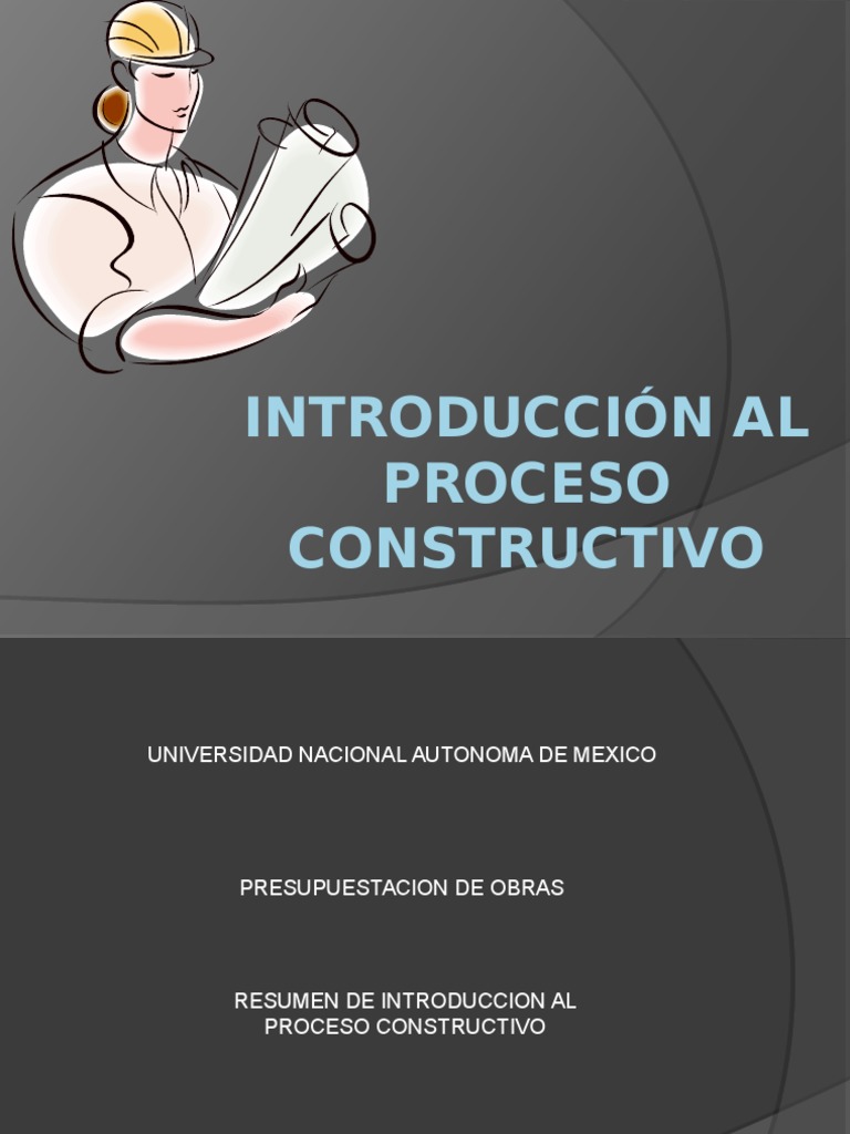 Introducción Al Proceso Constructivo | PDF | Aeropuerto | Ingeniería