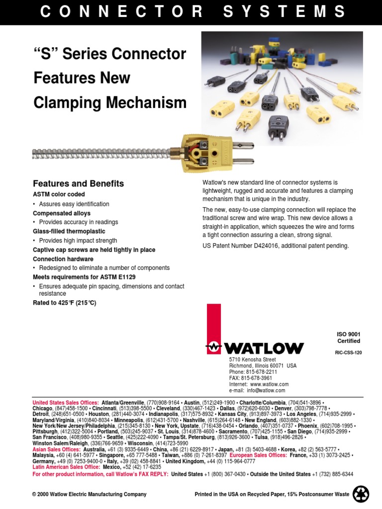 Accessories Connectors Datasheet | Electrical Connector | Electrical ...