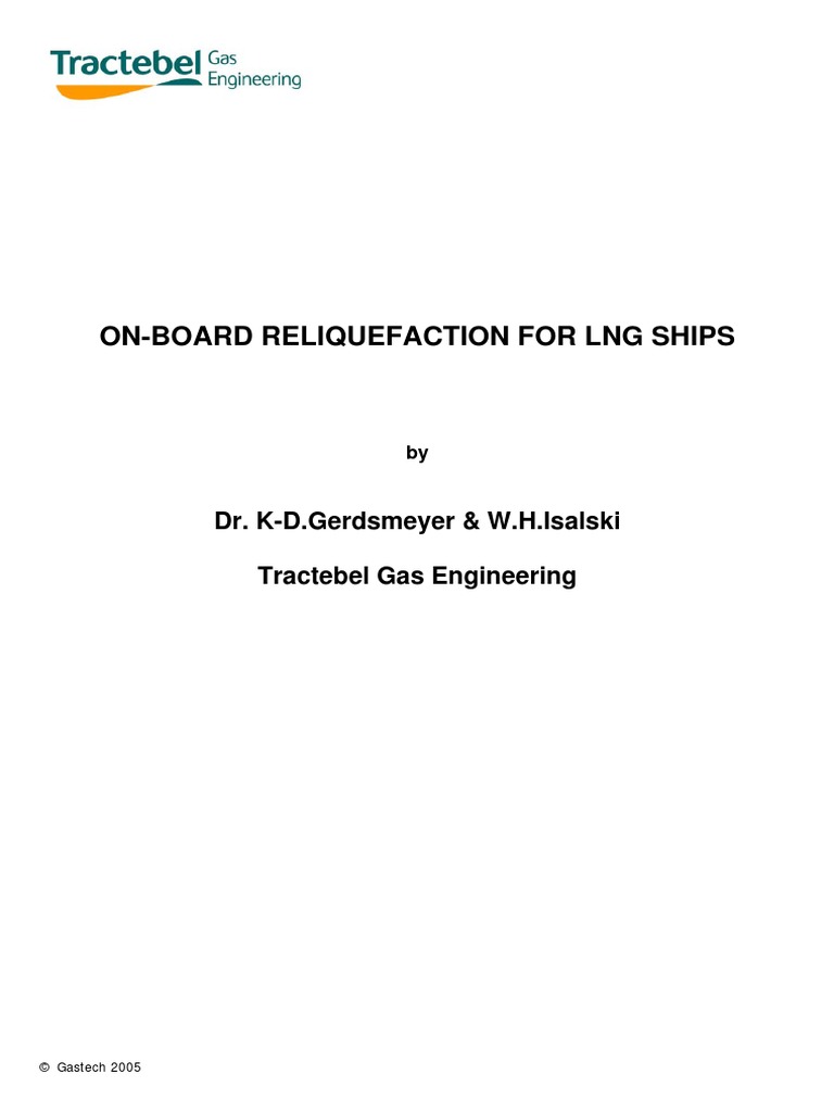 LNG Reliquefaction Systems2 | PDF | Liquefied Natural Gas | Natural Gas
