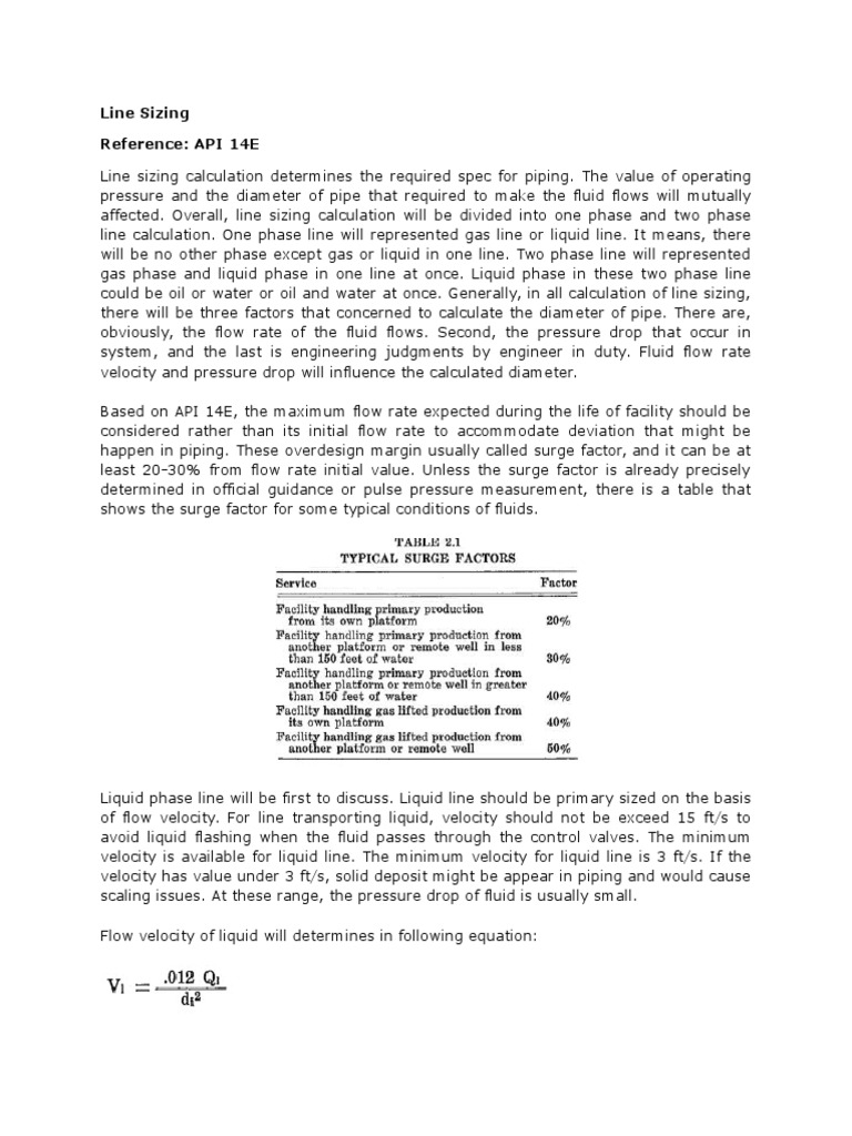 Line Sizing Summary | PDF | Reynolds Number | Gases Line Sizing Summary | PDF | Reynolds Number | Gases