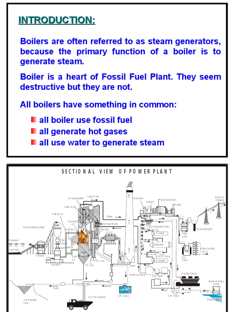 Power Plant Familiarization | PDF | Boiler | Energy Technology