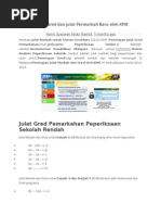 Sistem Gred SPM: Lama dan Baru | PDF