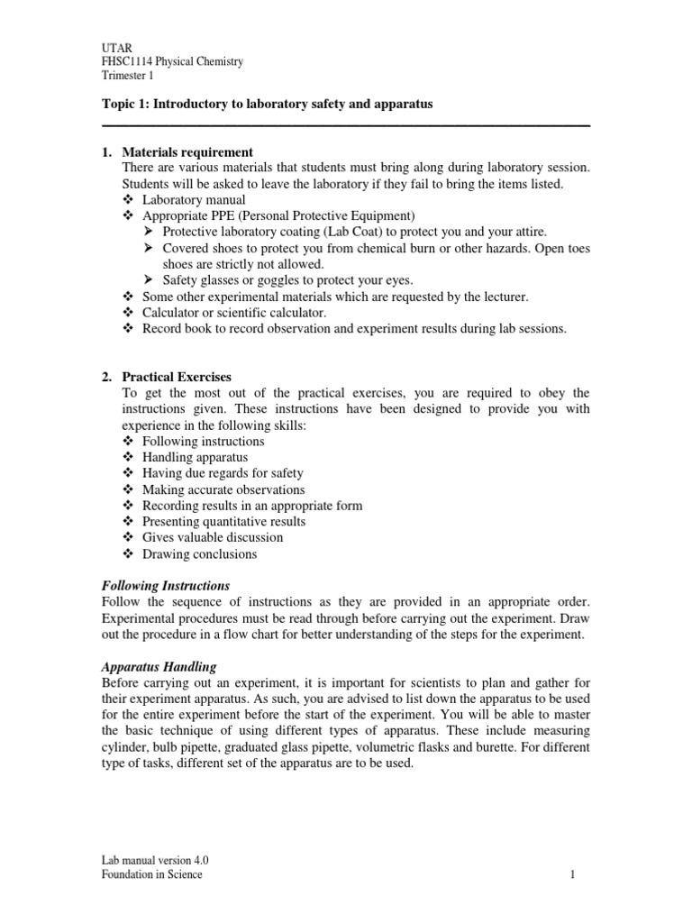 Physical Chemistry Experiments | PDF | Titration | Chemistry