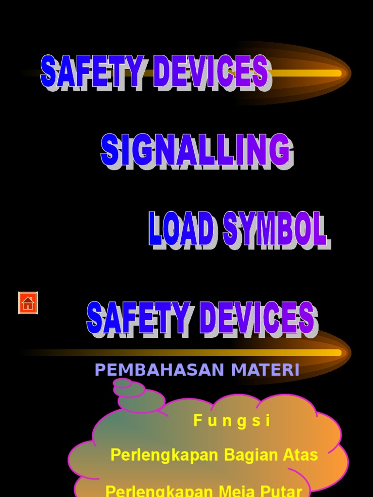 Safety Device, Kom, Simbol Barang | PDF
