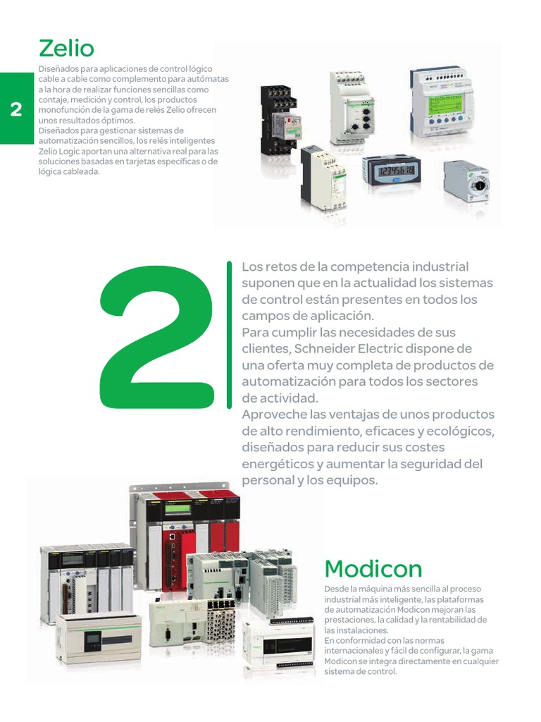 Zelio 2 Catalogo | PDF | Relé | Automatización