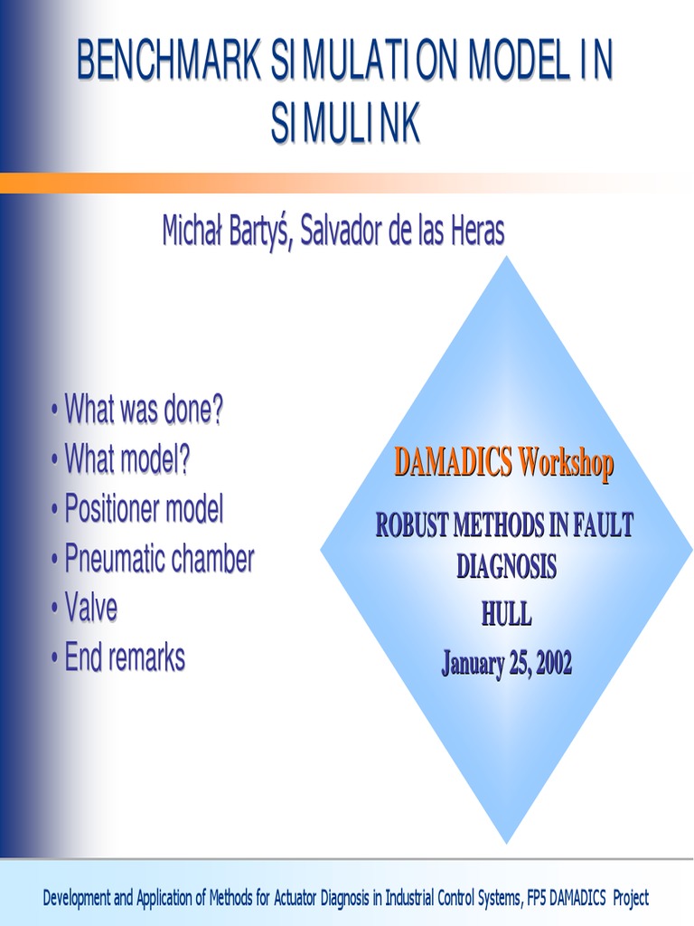 Benchmark Simulation Model in Simulink | PDF | Control System | Pressure