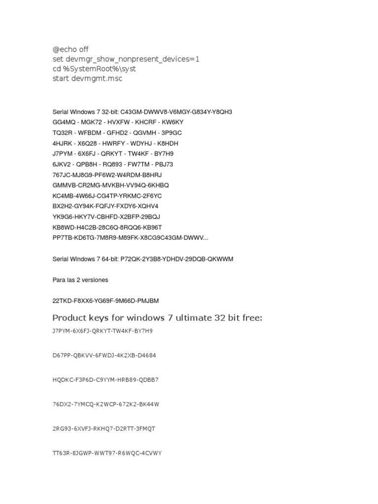 Echo Off | PDF | Windows 7 | Microsoft Windows