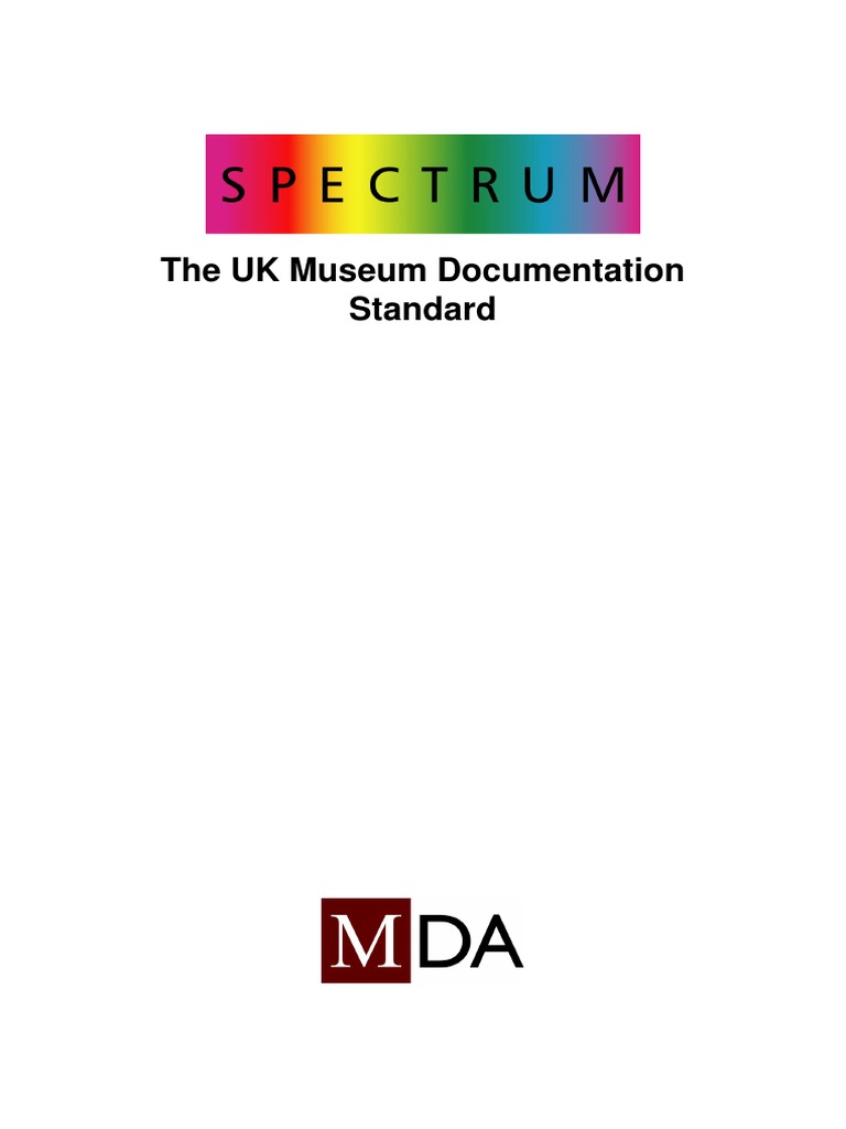 UK Museum Documentation Standard 3.1 | PDF