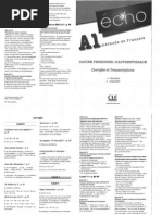 Écho - A1 Méthode de Français | PDF