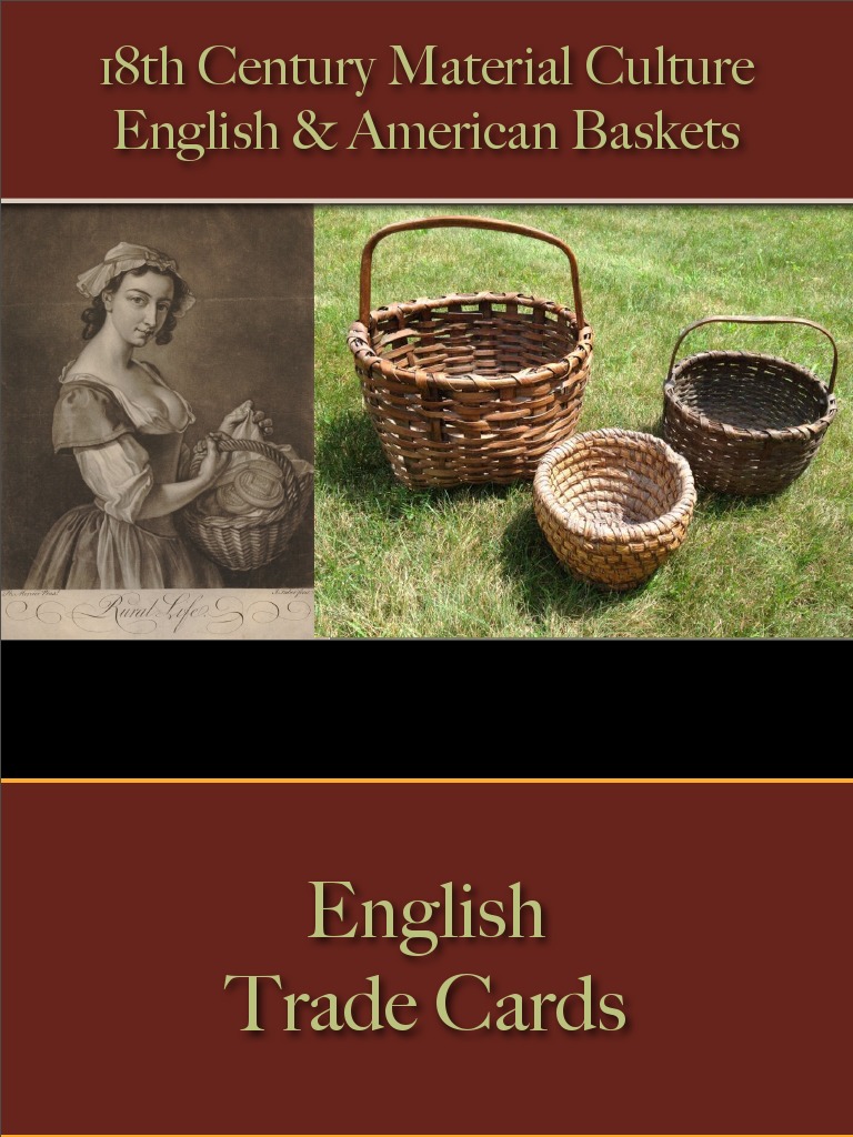 Storage - Baskets - English & American | PDF | British Museum | Library ...