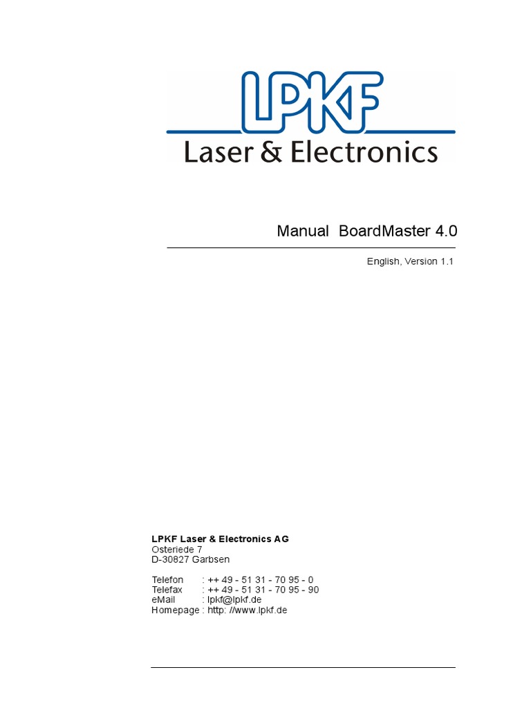 BoardMaster 4.0 E1 1 | PDF | Installation (Computer Programs) | Command ...