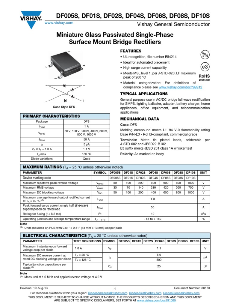 Puente de Diodos | PDF | Rectifier | Diode
