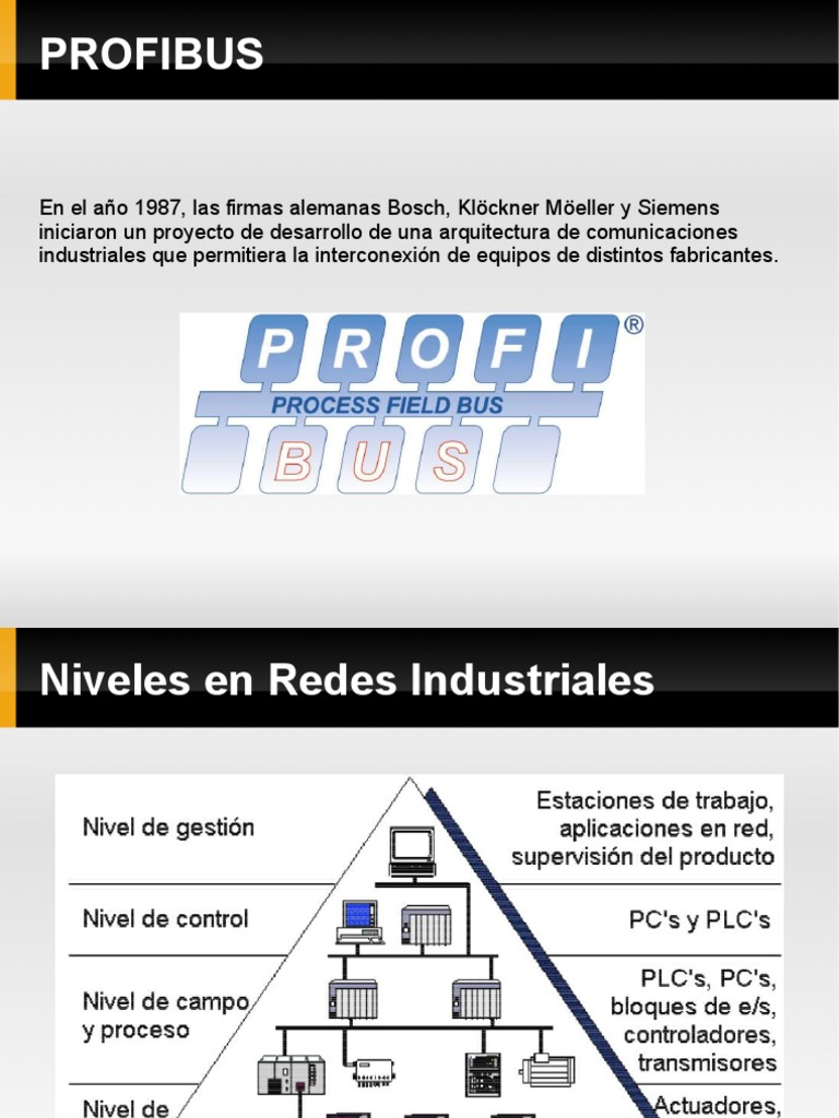PROFIBUS | PDF | Modelo osi | Ingenieria Eléctrica