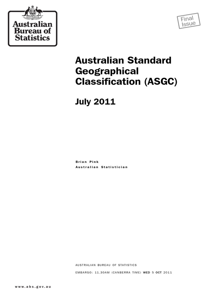 AGSC | PDF | States And Territories Of Australia | Australia