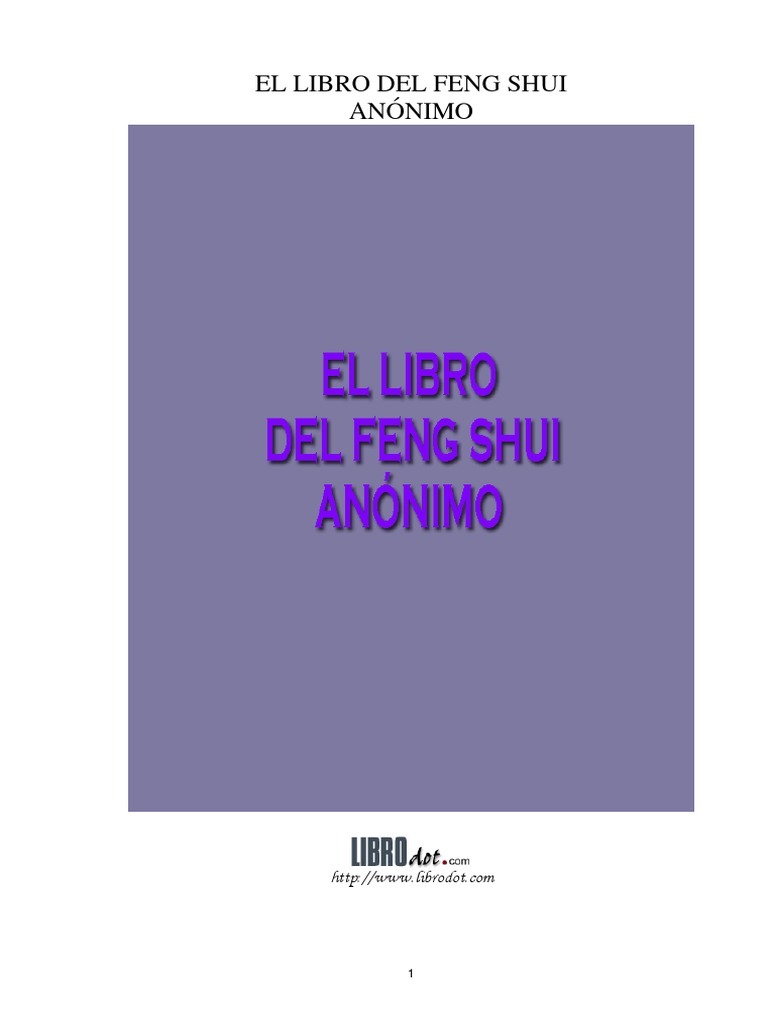 El Libro Del Feng Shui | PDF | Yin y yang | Feng Shui