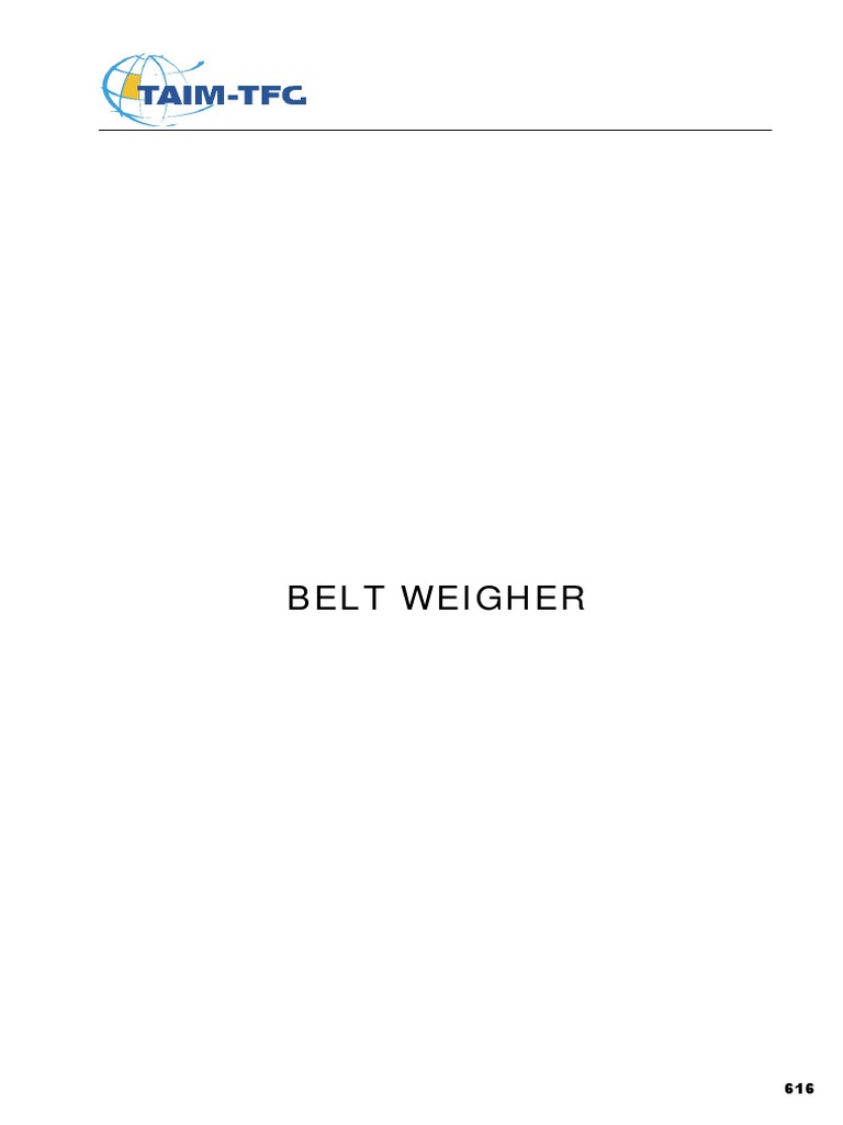Schenk | PDF | Belt (Mechanical) | Calibration