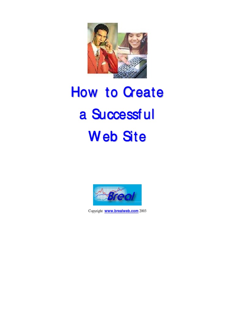 How To Create A Successful Website | PDF | Websites | World Wide Web