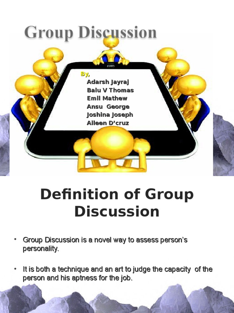 Group Discussion | PDF | Leadership | Knowledge
