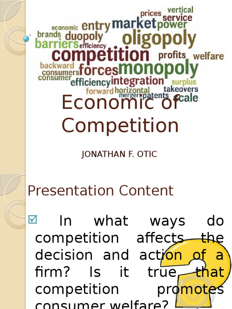 An Analysis of Competition in Various Markets and How it Impacts Firms ...