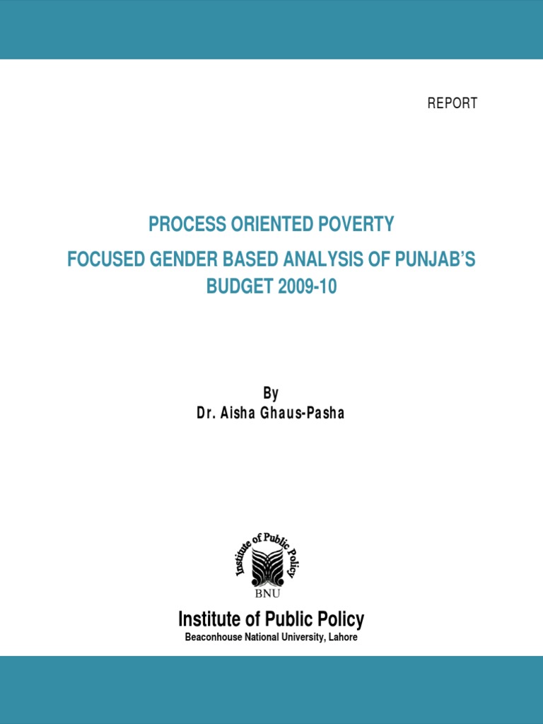 Gender Report (Final 29-6-10) | PDF | Millennium Development Goals ...