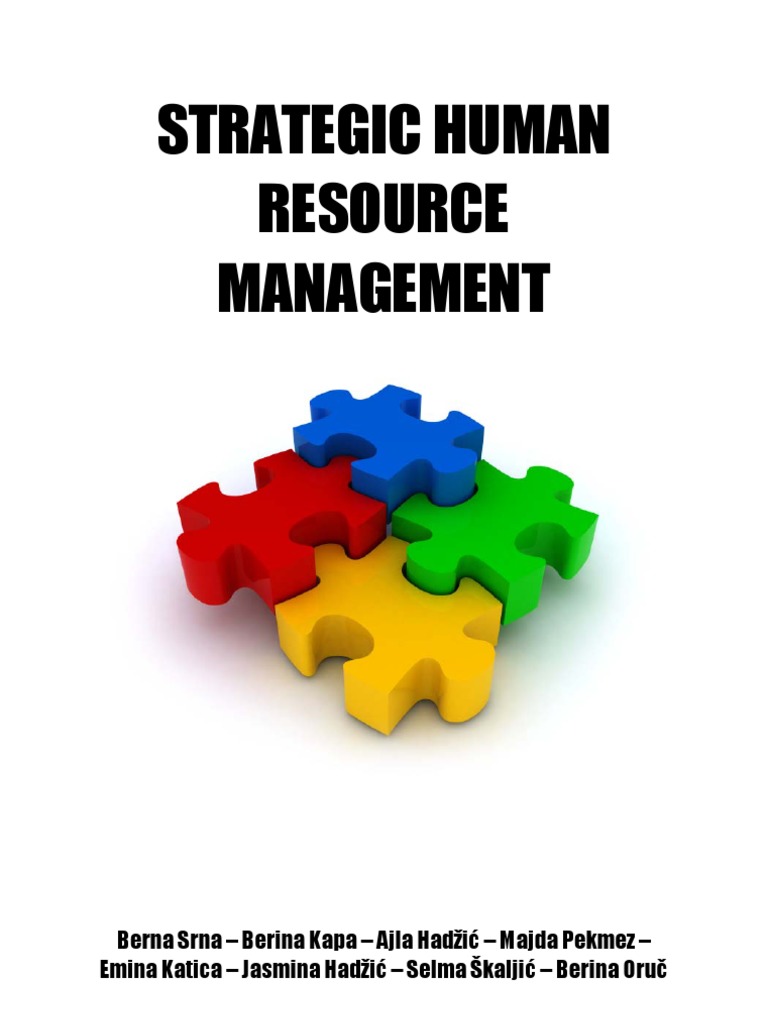 SHRM - Skripta | PDF | Human Resource Management | Strategic Management