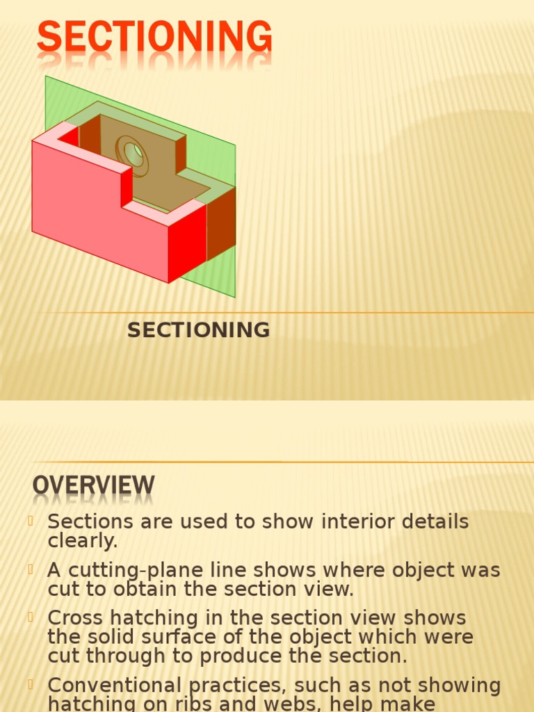 Section View | PDF | Screw | Building Materials
