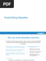 Email Etiquette | PDF | Email | Nonverbal Communication