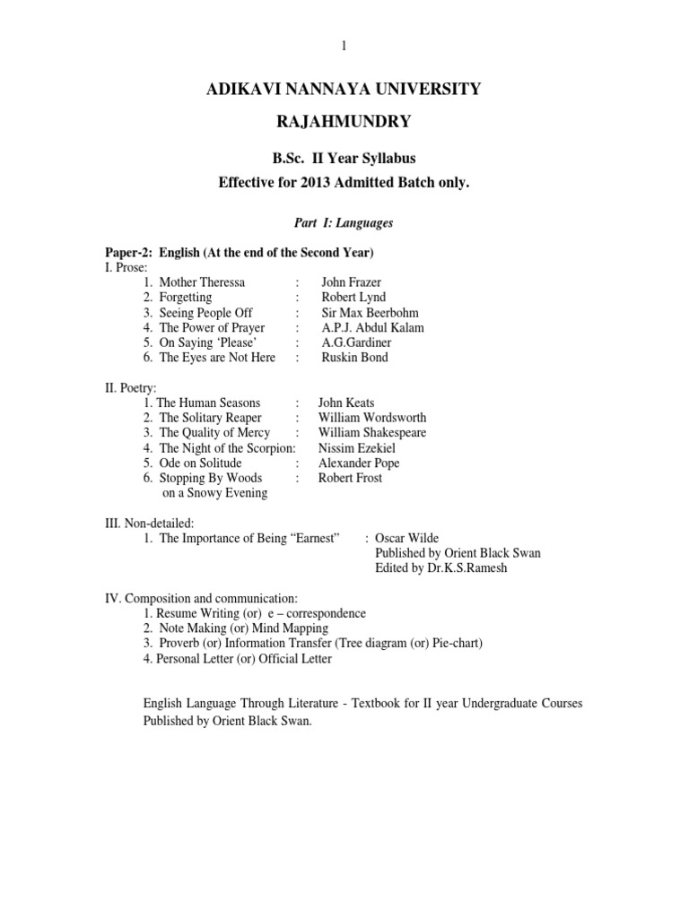 Aknu BSC2 - Syllabus | PDF | Metabolism | Rock (Geology)