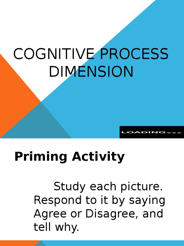 Cognitive Process Dimension - Jen&Ryan's Report | Knowledge | Cognition