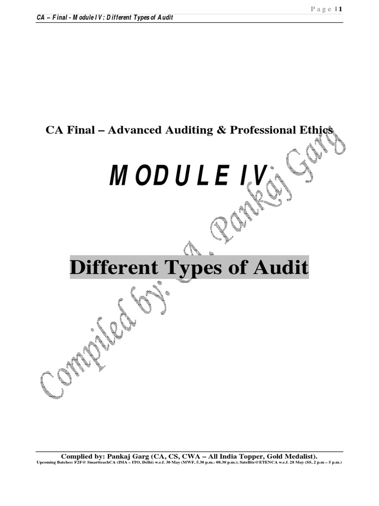 29 Final Auditing | PDF | Financial Audit | Audit